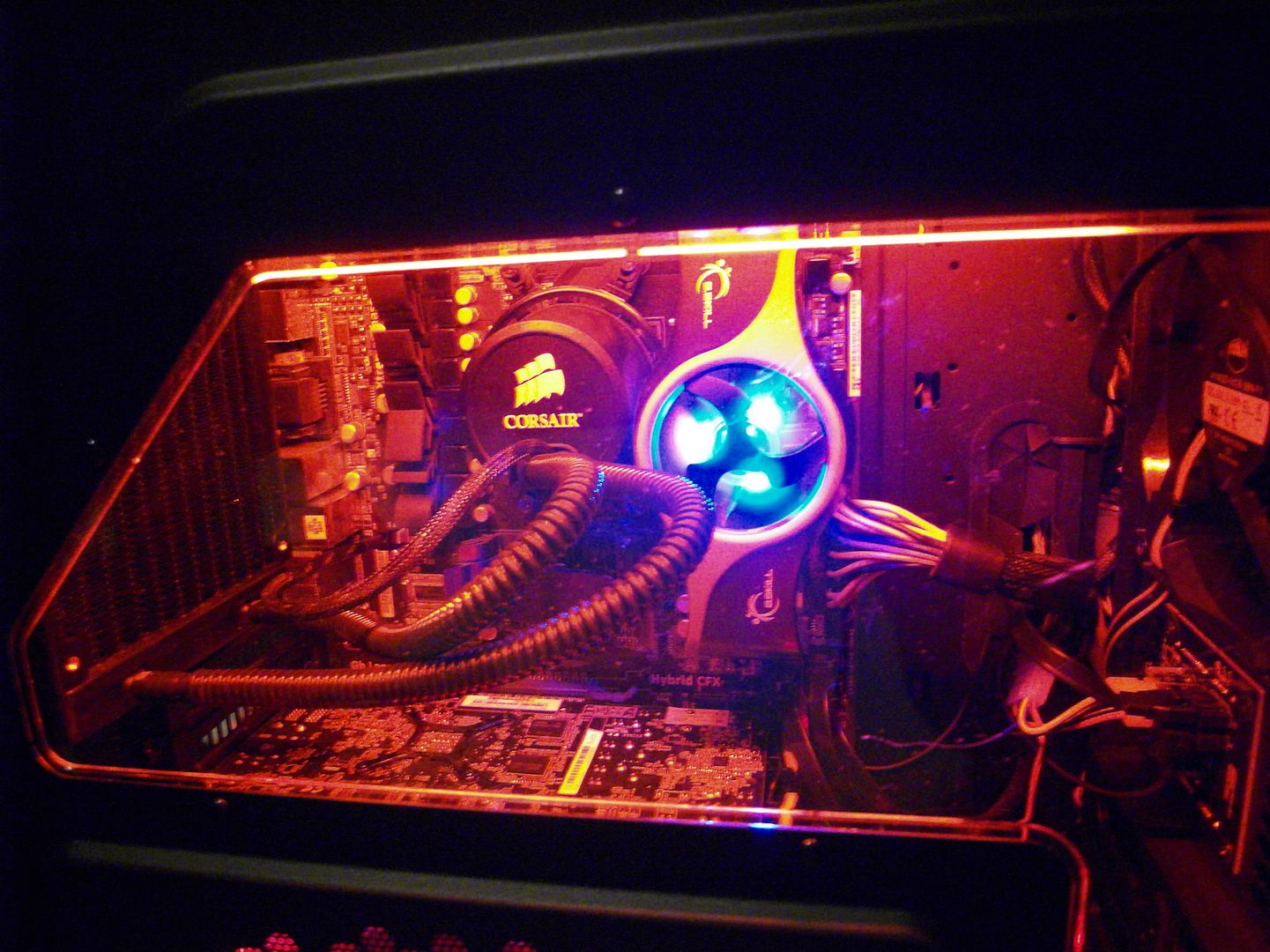 MOSFET overheating druring priming HAF X | Overclock.net