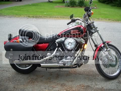 Saddlebags on an 85 FXR - Harley Davidson Forums