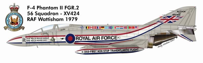 F-4 Phantom FGR.2 "Alcock & Brown" 1979 - Done - Work in Progress ...