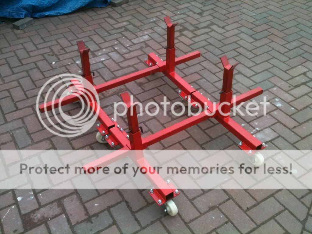 mobile axle stands | Retro Rides