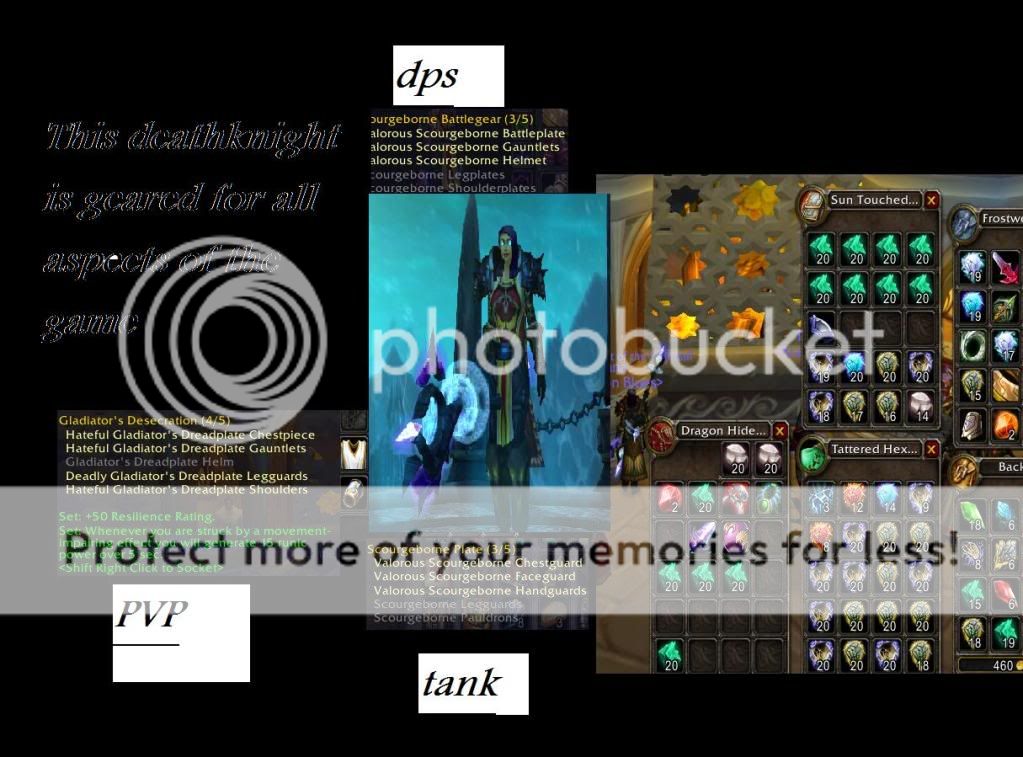 Repost: Best Priest on MD T8.5 FULL PVP DECKED DK HUNTER Same account ...