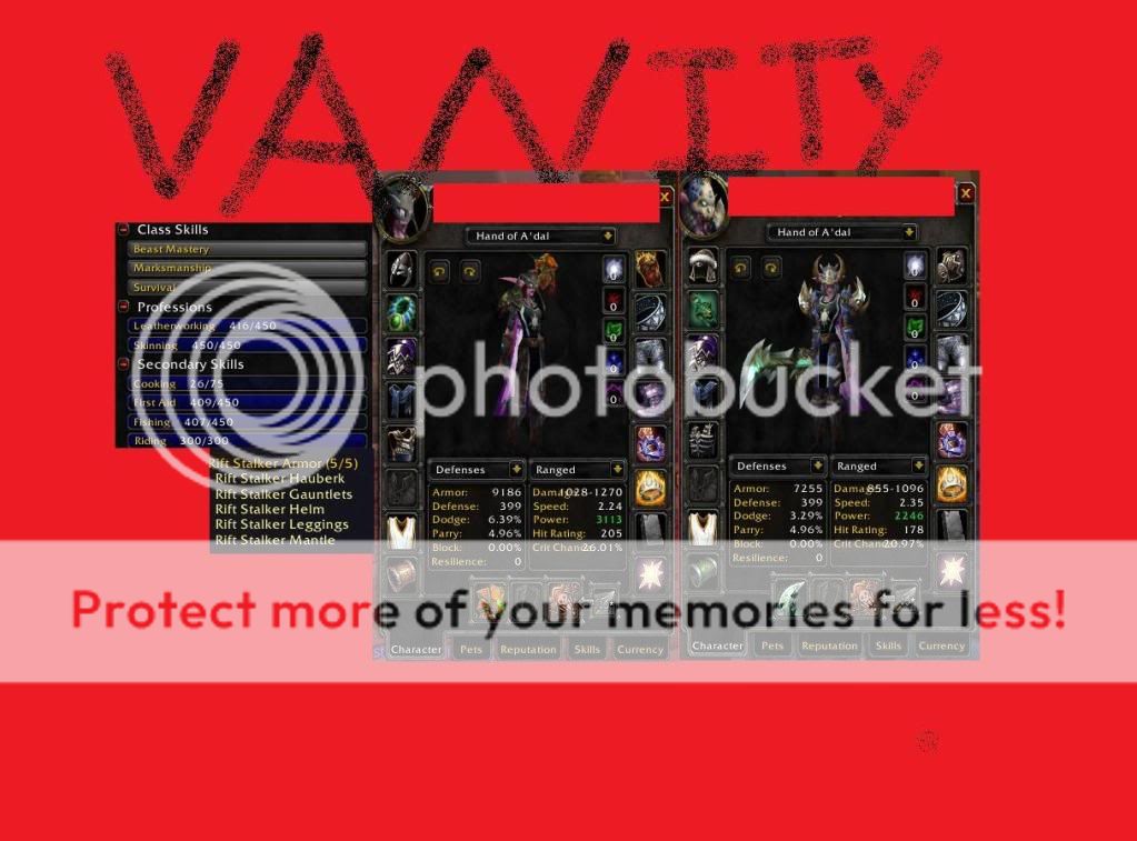 Repost: Best Priest on MD T8.5 FULL PVP DECKED DK HUNTER Same account ...