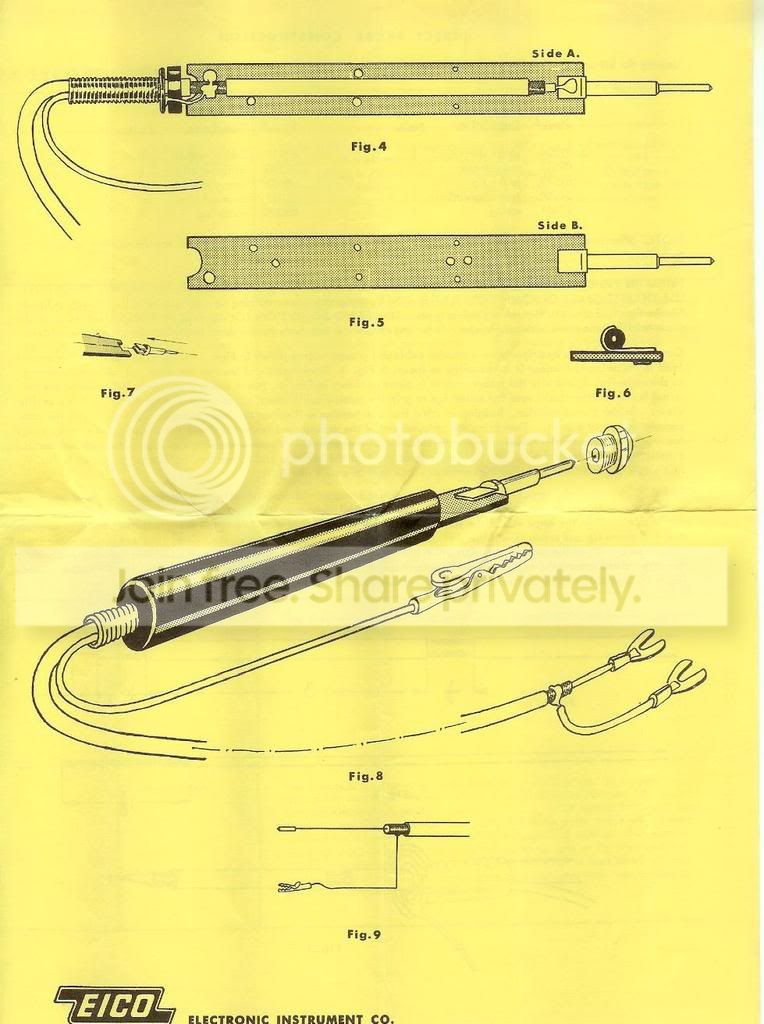 Probe/Leads for EICO 460 - Antique Radio Forums