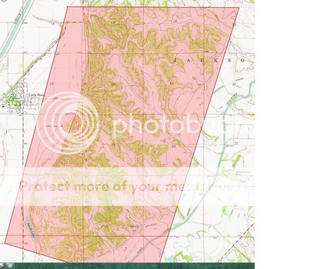 Hunting Iowa Zone 3 Public Land - Hunting Beast™ / The Hunting Beast™